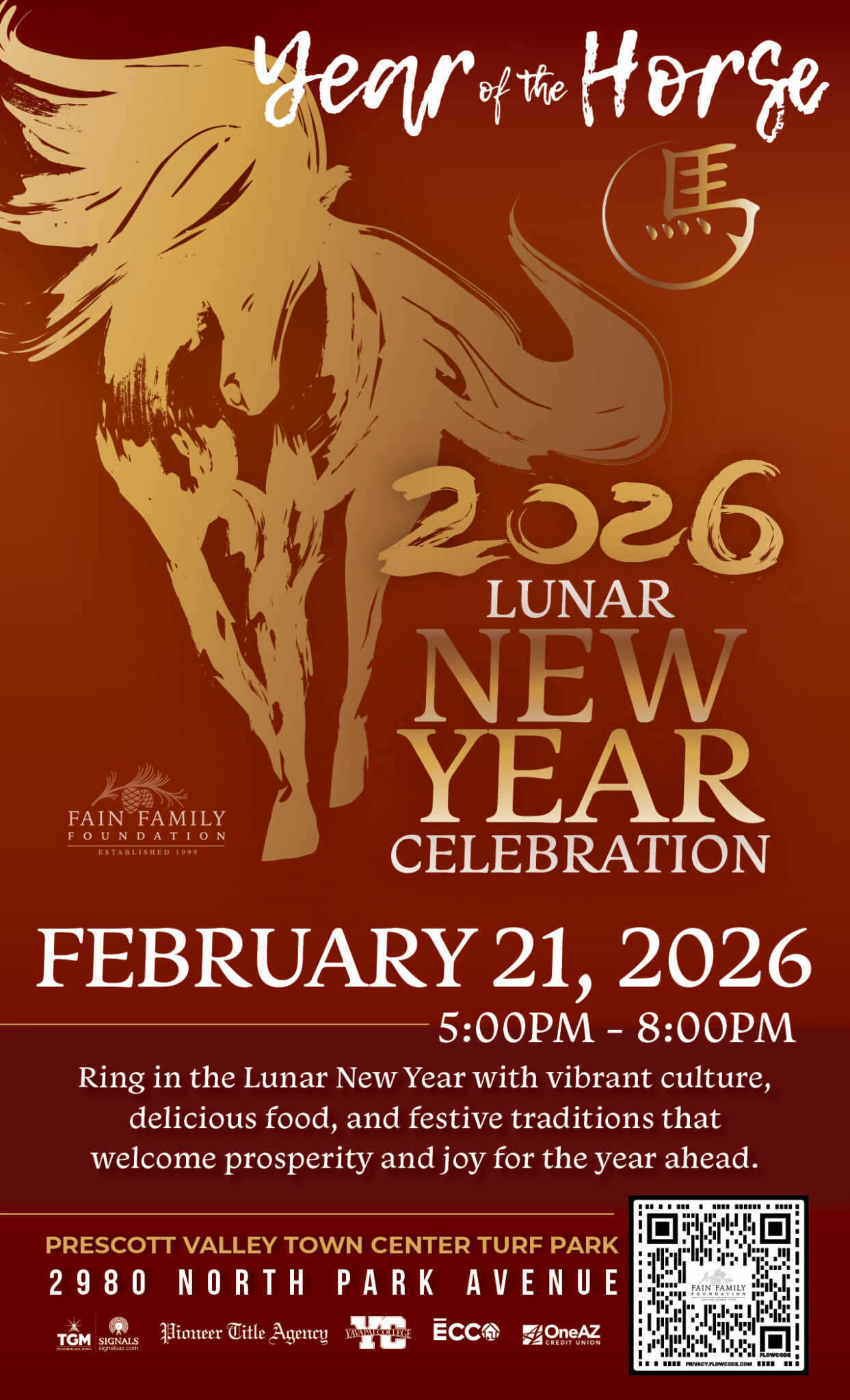 Celebrate Lunar New Year in Prescott Valley | Fain Signature Group